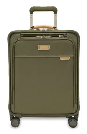 Briggs & Riley Baseline Global Spinner Carry-on - Olive