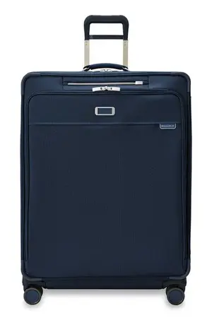 Briggs & Riley Extra Large Expandable Spinner Suitcase - Navy
