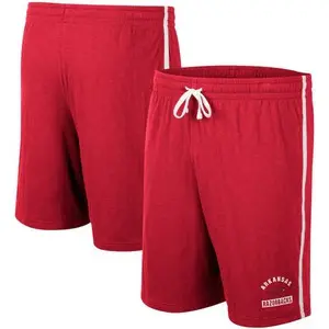 COLOSSEUM Arkansas Razorbacks Thunder Slub Shorts - Cardinal