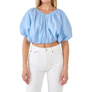 Endless Rose Short Sleeve Blouses