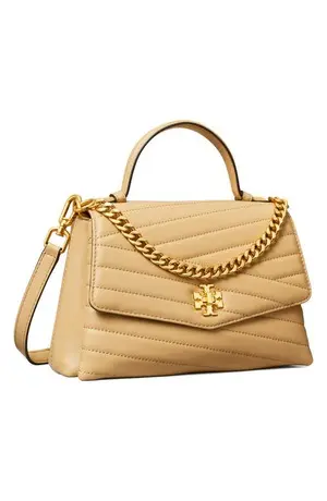 Tory Burch Kira Chevron Quilted Leather Satchel