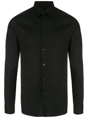 Armani Exchange Button-front Shirt - Black
