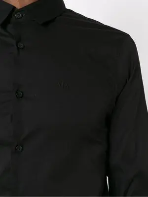 Armani Exchange Button-front Shirt - Black