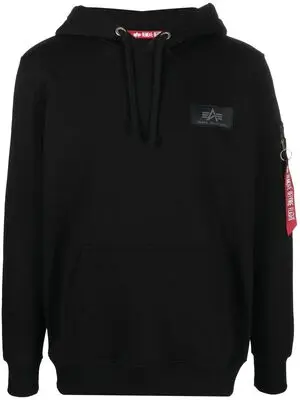 Alpha Industries Logo-print Hoodie
