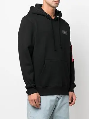 Alpha Industries Logo-print Hoodie