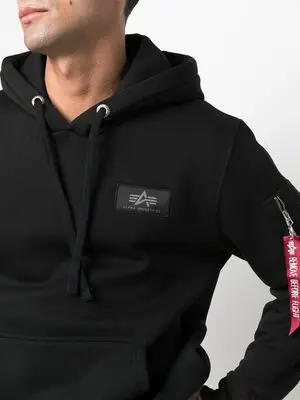 Alpha Industries Logo-print Hoodie