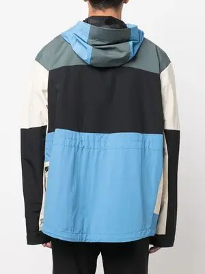 AMBUSH Colour-block Hooded Jacket - Black