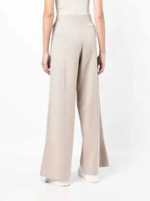 Pringle Of Scotland High-waisted Knitted Trousers - Neutrals