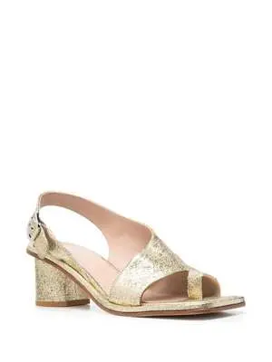SCAROSSO Jill 65mm Leather Slingback Sandals