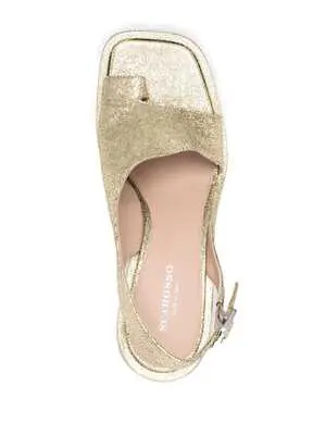 SCAROSSO Jill 65mm Leather Slingback Sandals