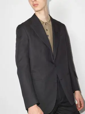 Fendi Peak-lapel Single-breasted Blazer