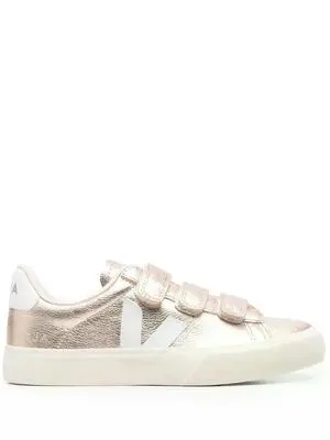 VEJA Recife Metallic Touch-strap Sneakers