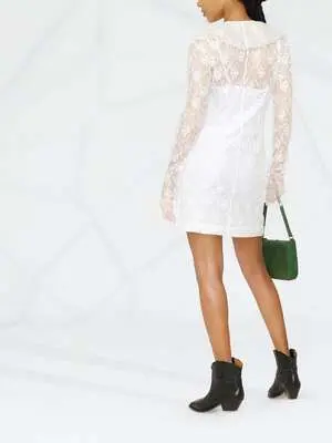 Philosophy Di Lorenzo Serafini Ruffled Lace Minidress