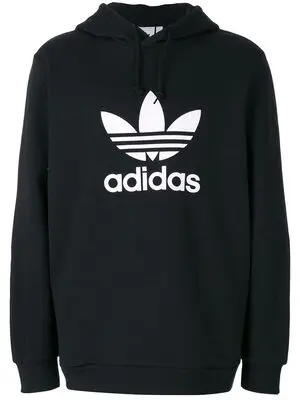 Adidas Originals Trefoil Hoodie - Black