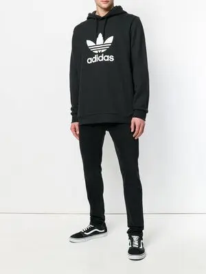 Adidas Originals Trefoil Hoodie - Black