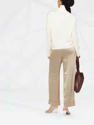 JIL SANDER Roll-neck Virgin Wool Jumper