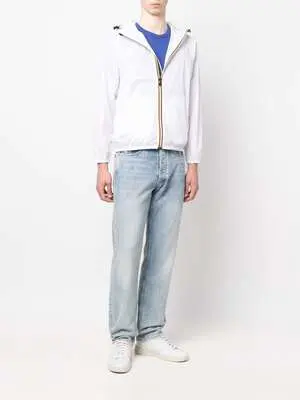 K-WAY Le Vrai Claude Hooded Jacket - White