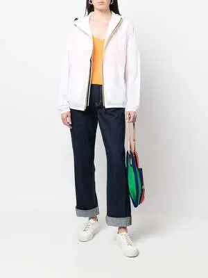 K-WAY Le Vrai Claude Hooded Jacket - White