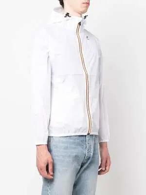 K-WAY Le Vrai Claude Hooded Jacket - White