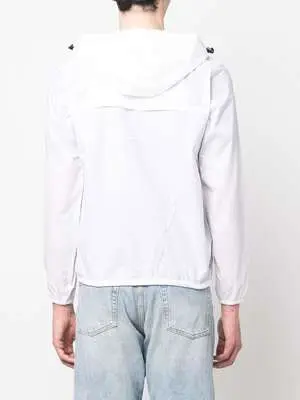 K-WAY Le Vrai Claude Hooded Jacket - White