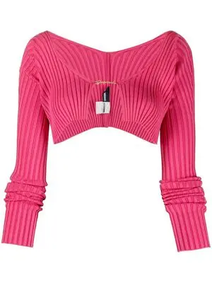 Jacquemus Scoop Neck Knitwear For Women