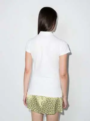 Polo Ralph Lauren Embroidered Logo Polo Shirt - White