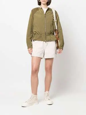 Woolrich Zipped Round-neck Jacket - Green