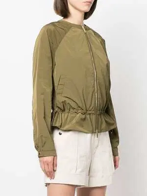 Woolrich Zipped Round-neck Jacket - Green