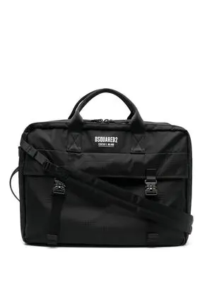 Dsquared2 Ceresio 9 Logo-print Briefcase - Black