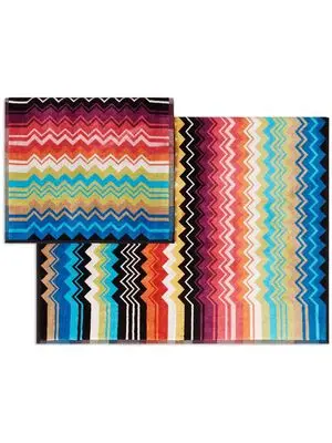 Missoni Giacomo Two-piece Towel Set - Multicolour
