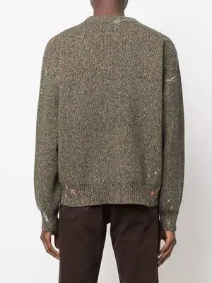 Palm Angels Palm Tree-embroidered Jumper