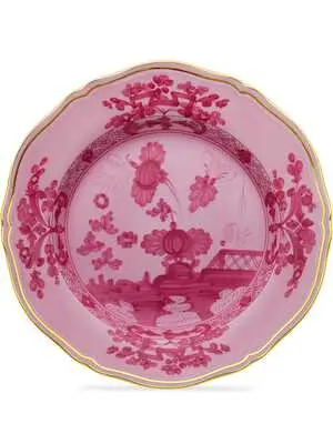 GINORI 1735 Oriente Italiano Porcelain Charger Plate - Pink