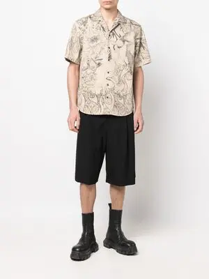 Dsquared2 Graphic-print Short-sleeved Shirt