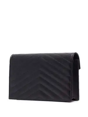 Saint Laurent Monogram Chain Wallet Crossbody Bag