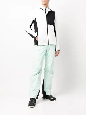 Aztech Mountain Colour-block Zipped Vest - Black