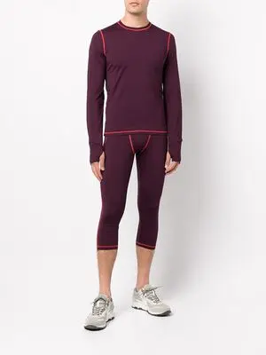 Aztech Mountain Next To Skin Leggings - Purple