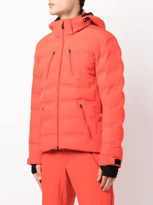 Aztech Mountain Nuke Suit Down Ski Jacket - Orange