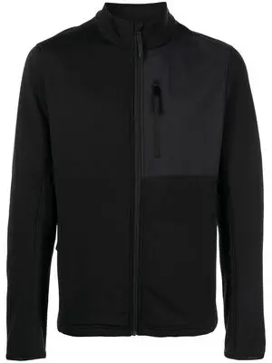 Aztech Mountain Panelled Fleece Jacket - Black