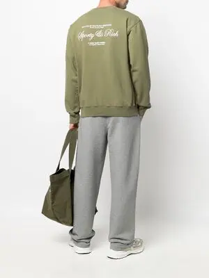 SPORTY & RICH Logo-print Sweatshirt