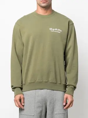 SPORTY & RICH Logo-print Sweatshirt
