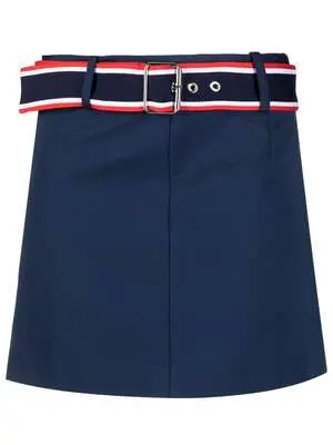 Pinko A-line Mini Skirt With Belt