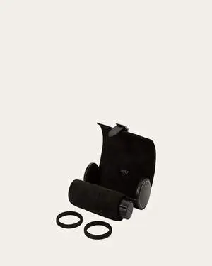 Wolf British Racing Triple Watch Roll - Black