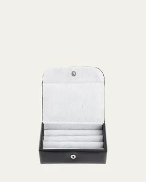 ROYCE NEW YORK Personalized Leather Cufflink Case
