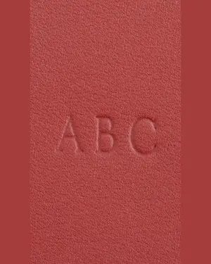 ROYCE NEW YORK Ret Retractable Luggage Tag - Red