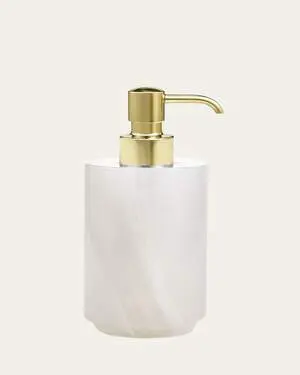 LABRAZEL Hielo Pump Dispenser With Pump - Unplated Brass