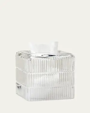 LABRAZEL Prisma Clear Tissue Box Cover - Crystal