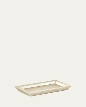 LABRAZEL Capiz Tray - Ivory