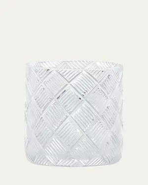 LABRAZEL Basket Weave Tumbler - Clear/frost