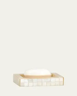 LABRAZEL Capiz Soap Dish - Ivory