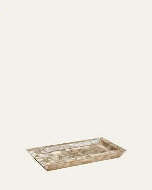 LABRAZEL Capiz Tray - Champagne